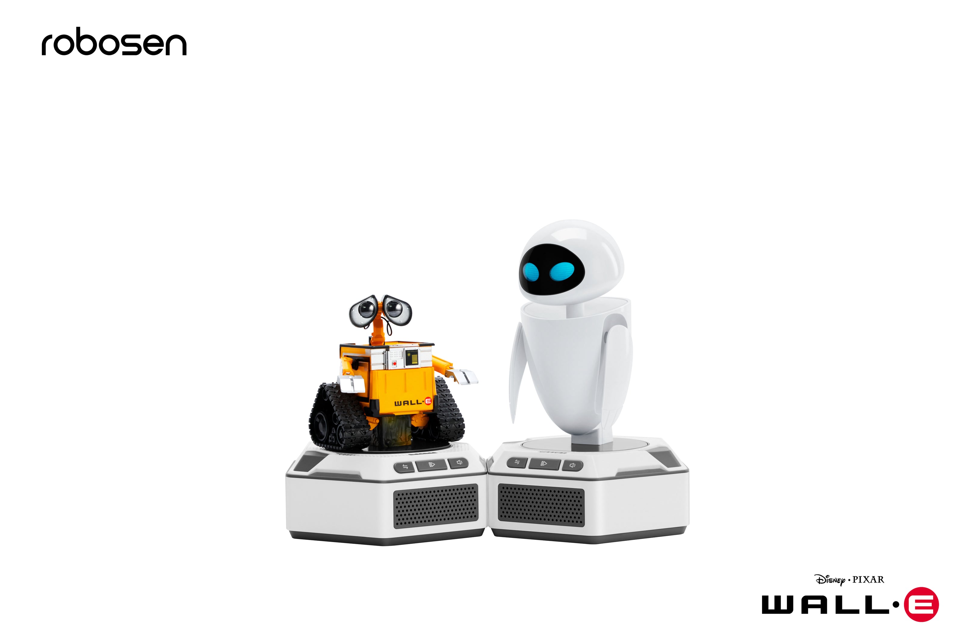 Robosen Mini Robot - WALL-E Collector's Set - Wall-E & Eve